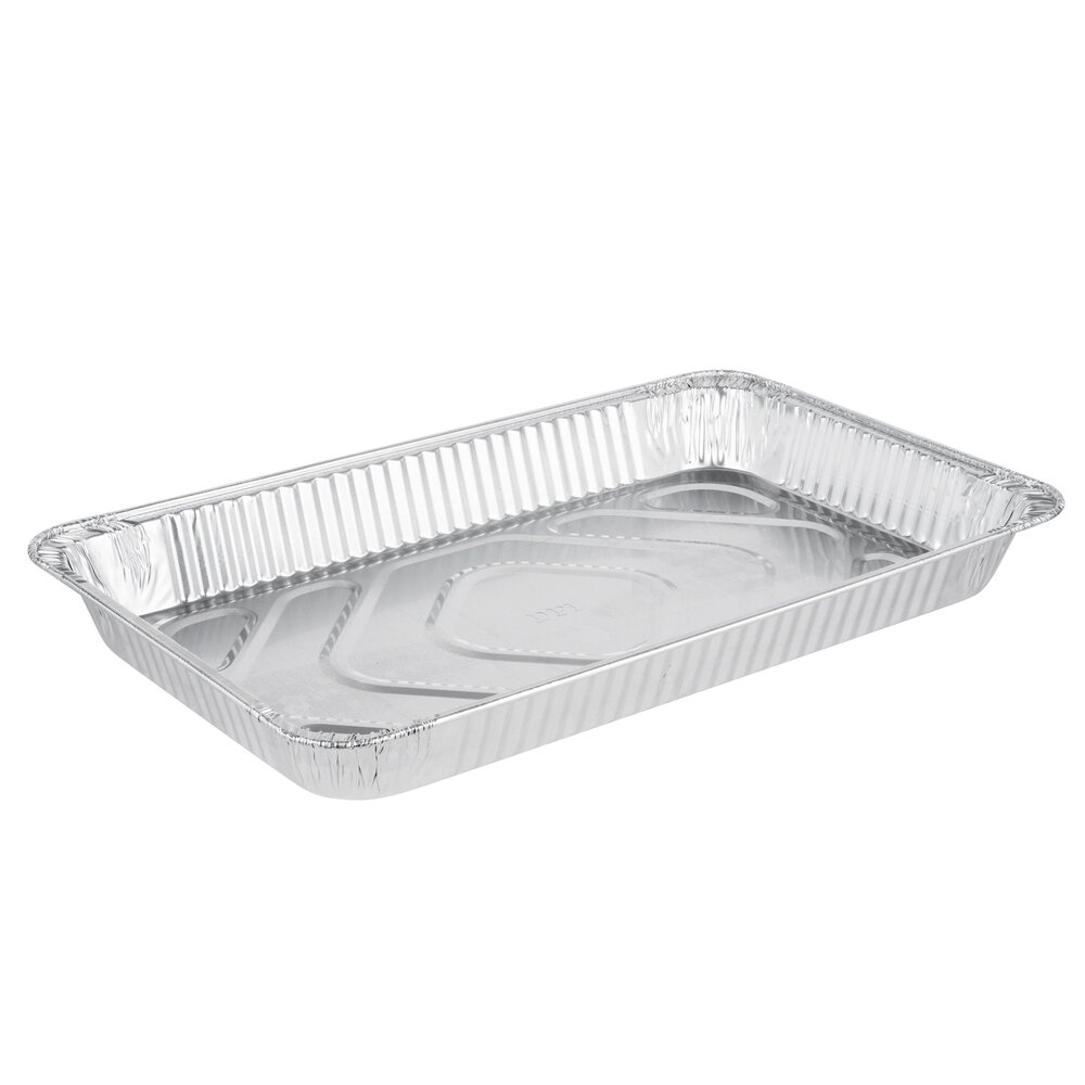 Western Plastics 5120 Full Size Heavy-Duty Foil Steam Table Pan Medium ...