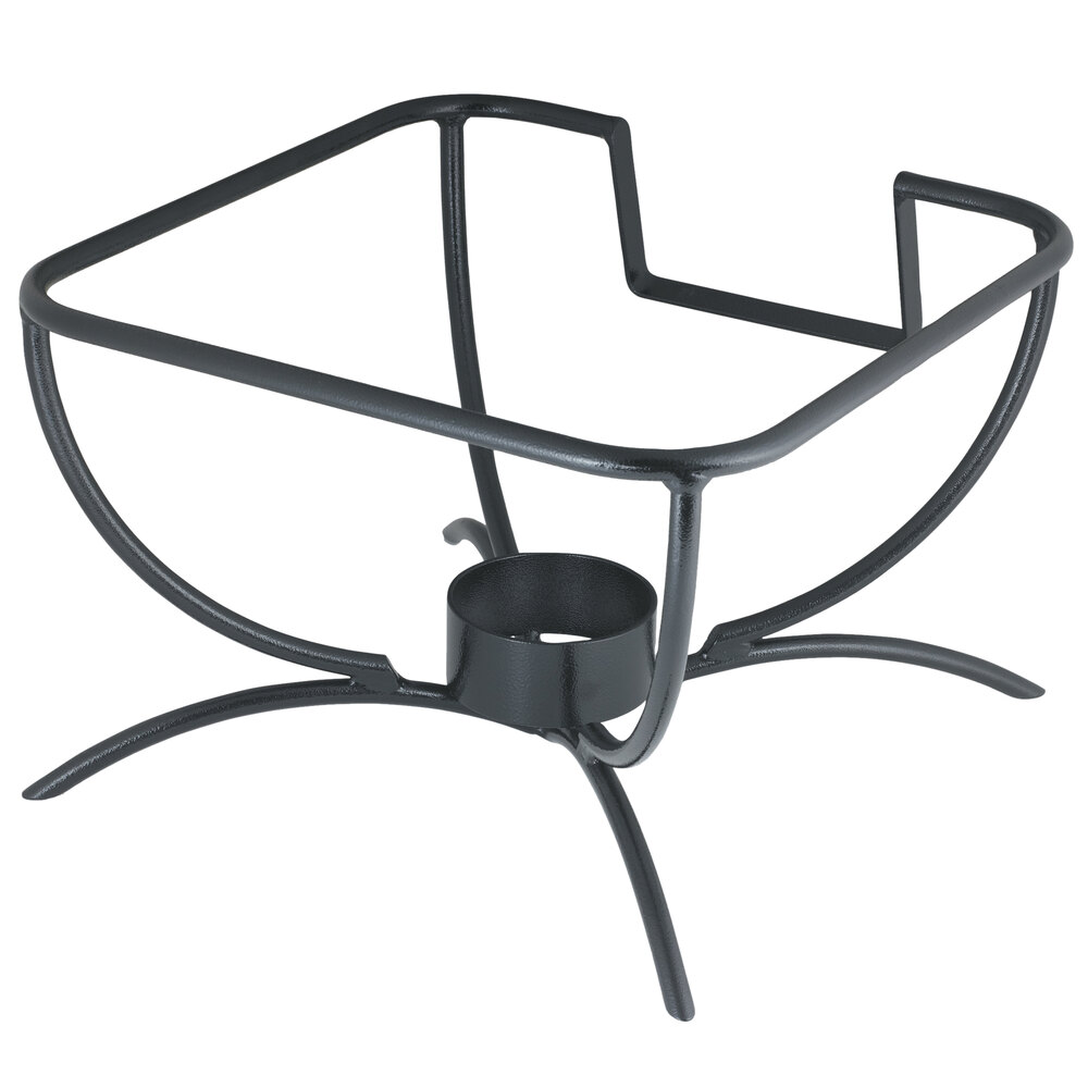 Vollrath 46112 Black Wire Chafer Stand for 6 Qt. Square Intrigue ...