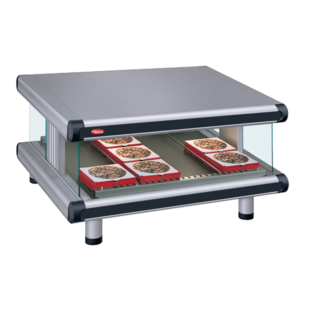Hatco GR2SDS-60 Gray Granite Glo-Ray Designer 60" Slanted Single Shelf ...