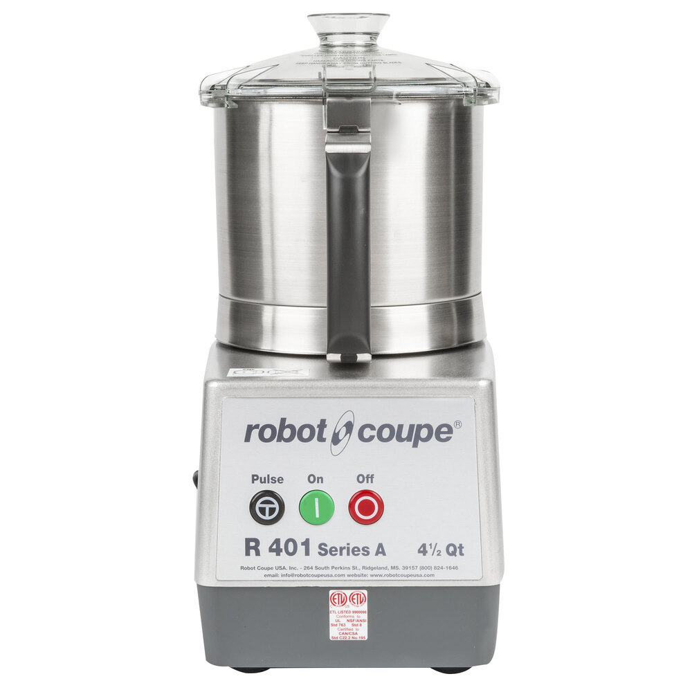 Robot Coupe R401B 4.7 Qt. / 4.5 Liter Stainless Steel Batch Bowl Food ...