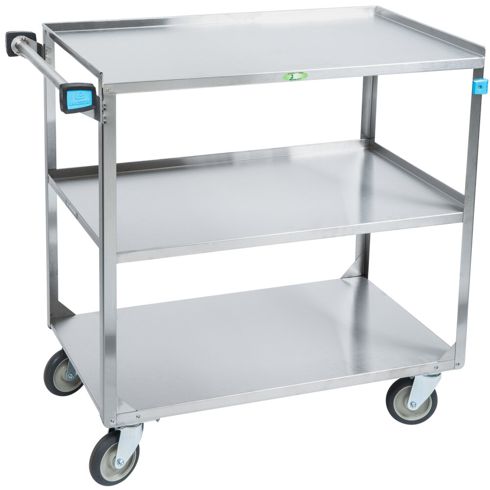 Lakeside 22 3/8" x 39 1/4" x 37 1/4" Medium Duty Stainless Steel 3 ...
