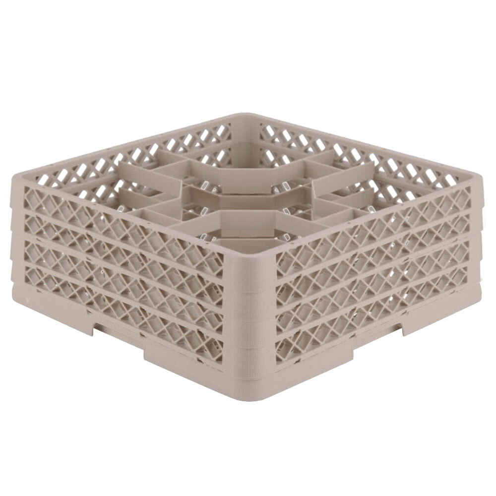 Vollrath TR13JJJ Traex® Rack Max Full-Size Beige 12-Compartment 5 1/8 ...