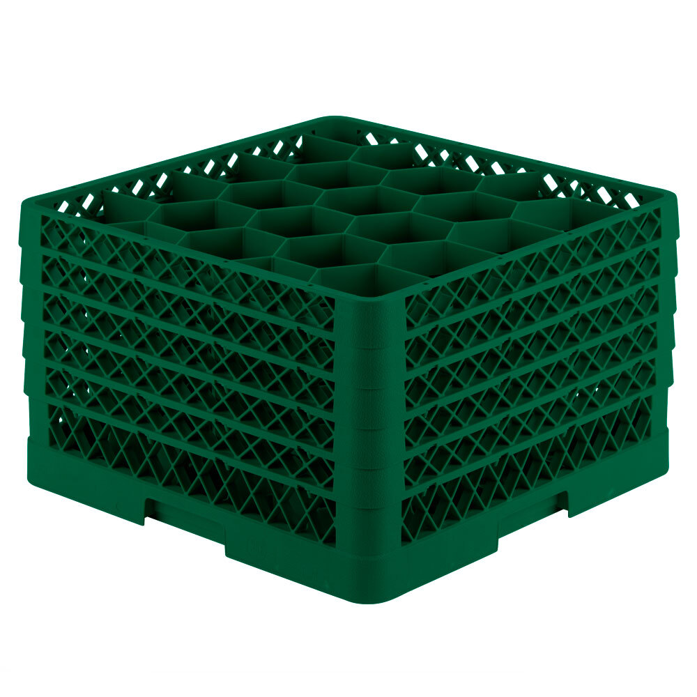 Vollrath TR11GGGGA Traex® Rack Max Full-Size Green 20-Compartment 11 7/ ...