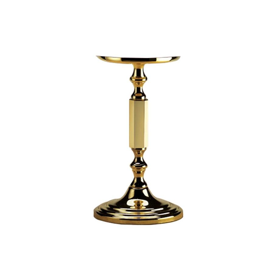 Sterno 85170 6 1/2" Polished Brass La Rue Lamp Base