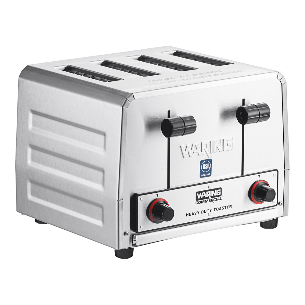 Waring WCT800 Heavy Duty 4 Slice Commercial Toaster 2200W