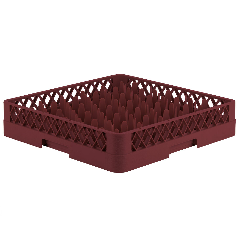 Vollrath TR12 Traex® Rack Max Full-Size Burgundy 30-Compartment 3 1/4 ...