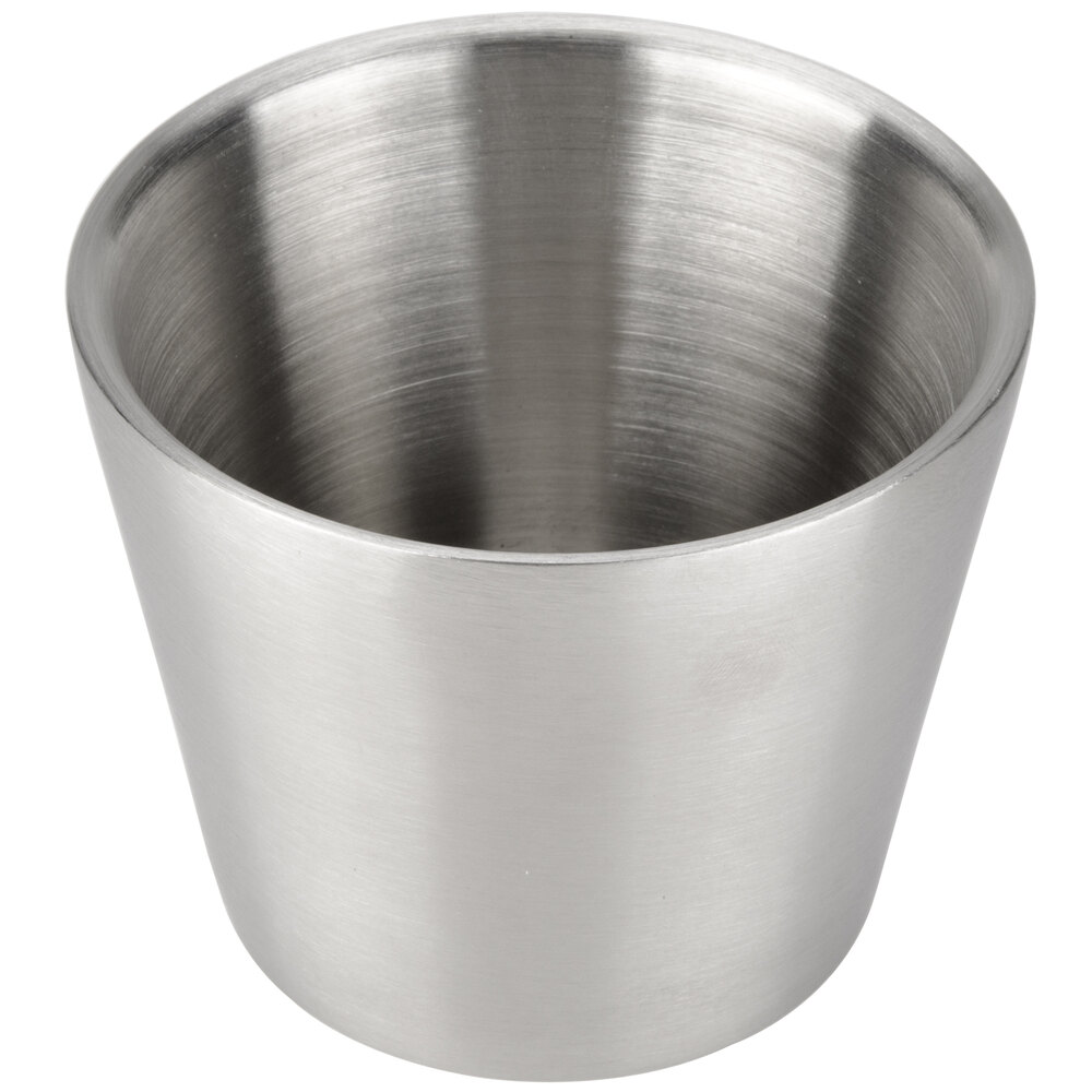 American Metalcraft DWSC7 7 oz. Double Wall Satin Finish Stainless ...