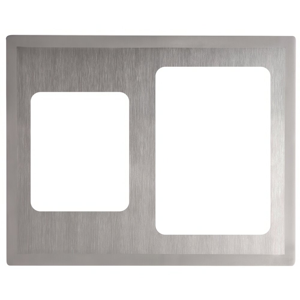 Vollrath 8250816 Miramar® Stainless Steel Double Size Adapter Plate ...