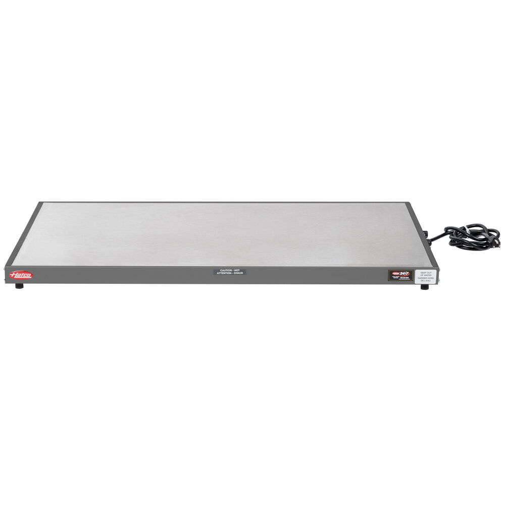 Hatco GRS-36-I 36" x 19 1/2" Glo-Ray Gray Portable Heated Shelf Warmer ...