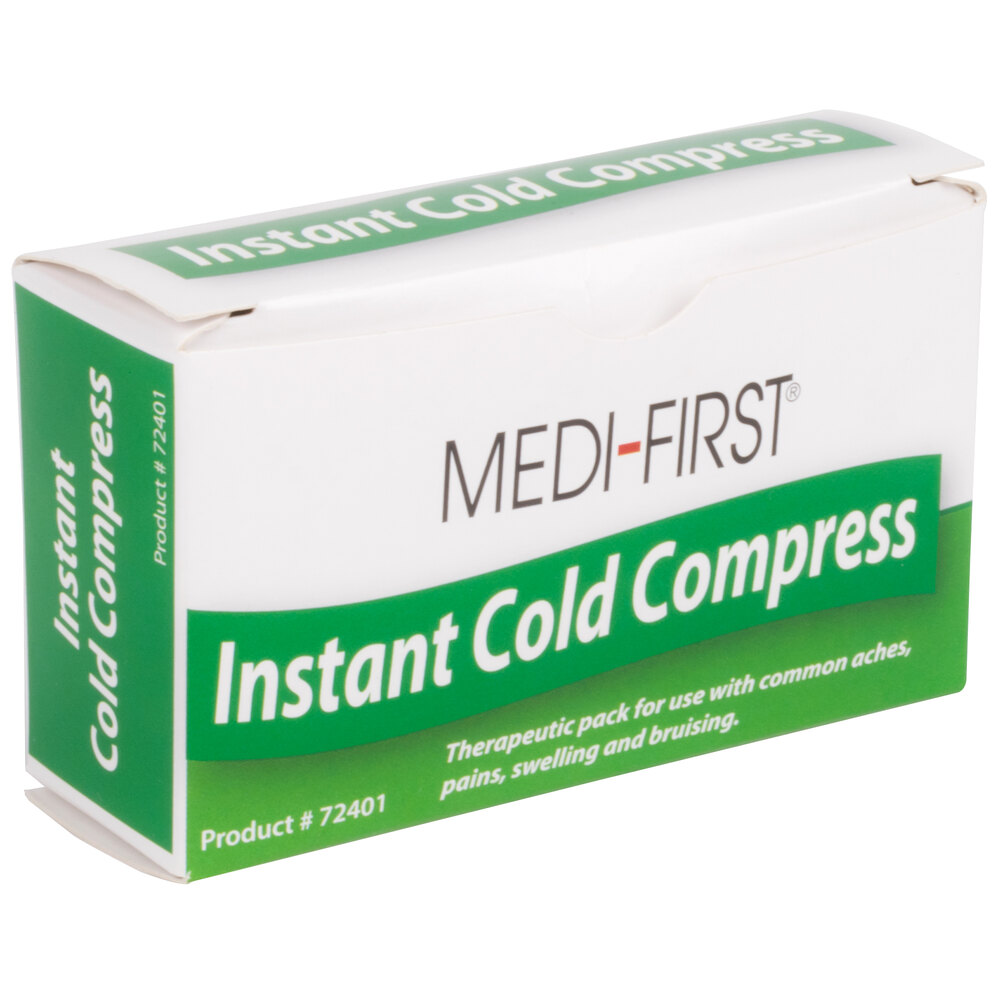 Medique 72401 Medi-First 4" x 6" Instant Ice Pack / Cold Compress