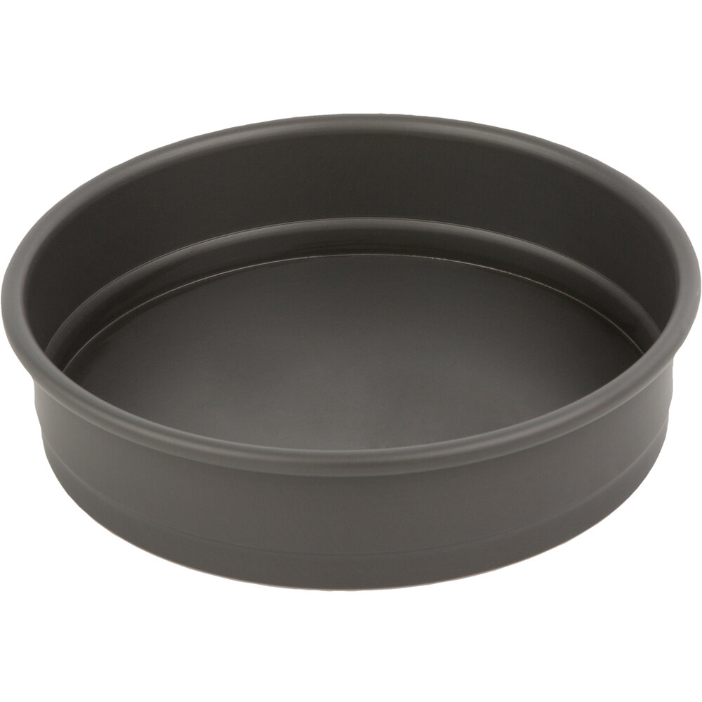 American Metalcraft HC5008 8" x 2" Hard Coat Anodized Aluminum Straight ...