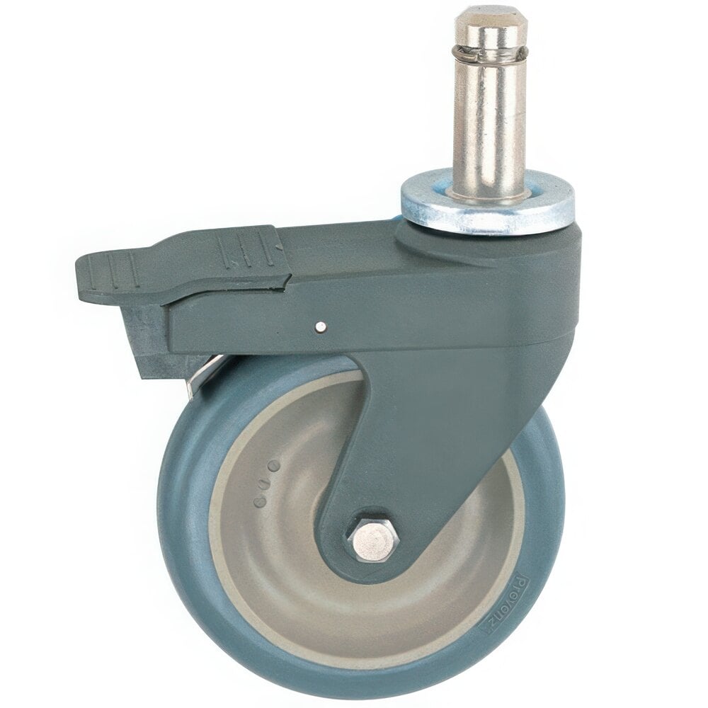 Metro 5PCBM 5" Super Erecta Antimicrobial Polymer Swivel Stem Caster ...