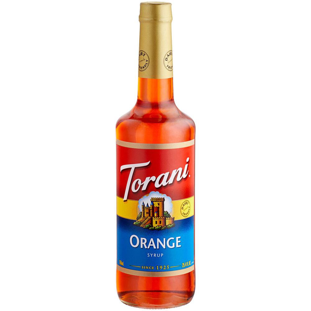Torani Orange Flavoring / Fruit Syrup (750 mL)