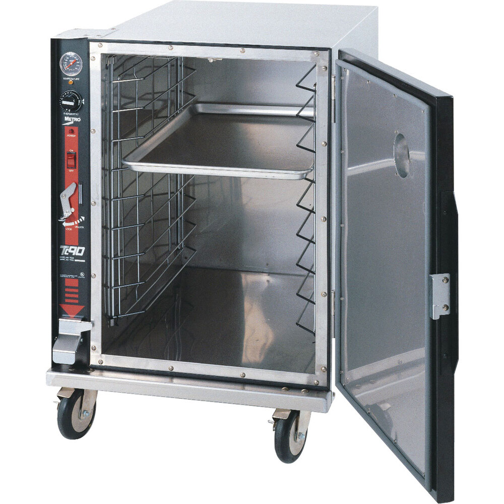 Metro TC90B Half Size Heated Holding Cabinet - Holds Nine 18" x 26" Pans