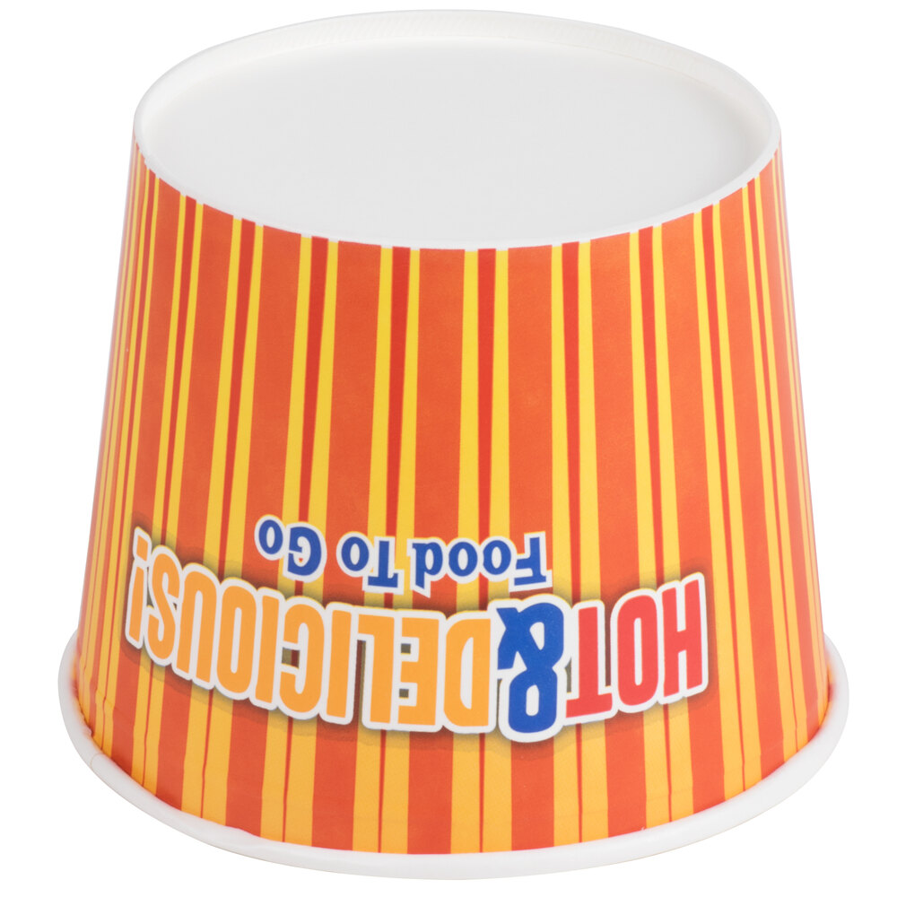 Choice 64 oz. Hot Food Bucket with Lid - 210/Case