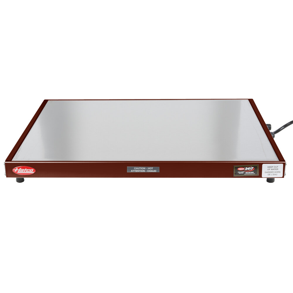 Hatco GRS-24-I 24" x 19 1/2" Glo-Ray Copper Portable Heated Shelf ...