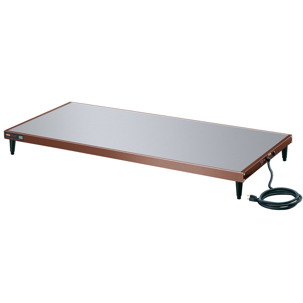 Hatco GRS-60-C 60" x 9 3/4" Glo-Ray Copper Portable Heated Shelf Warmer ...