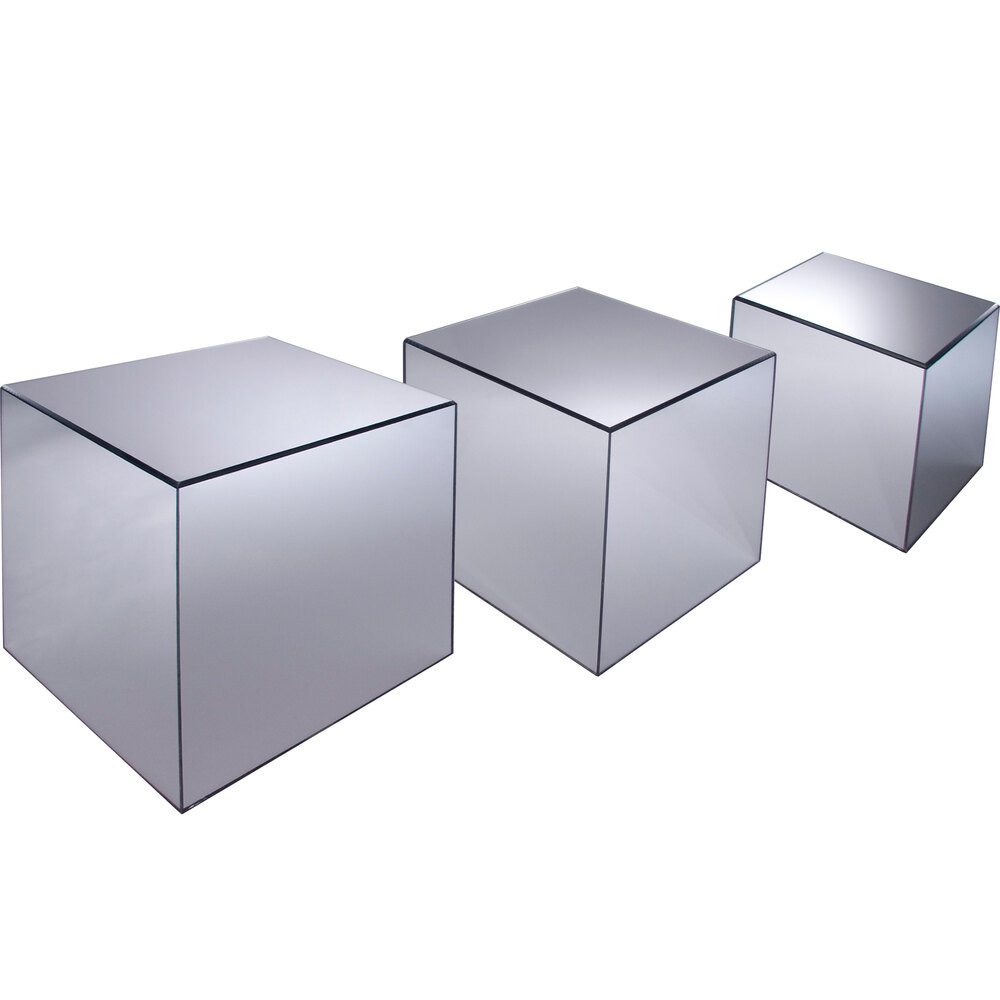 Cal-Mil MC700 Mirror Cube Riser Set