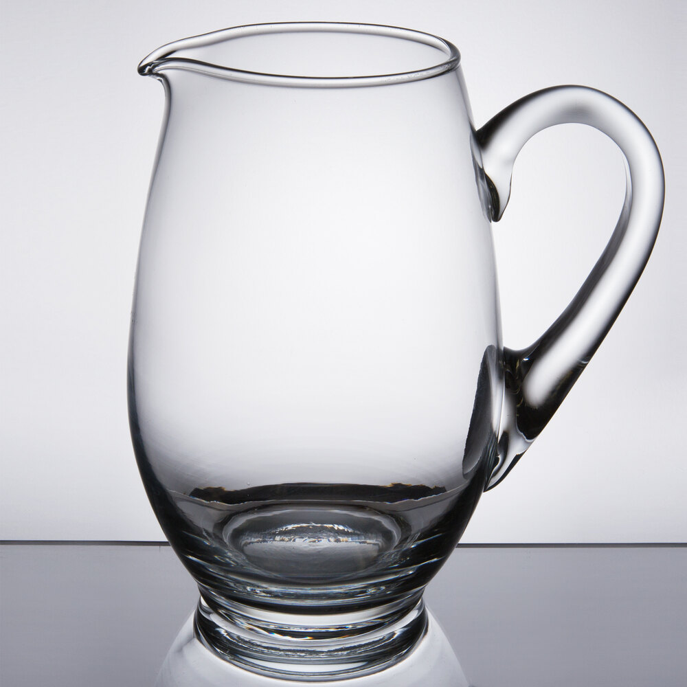 Libbey 1783127 Mario 58 oz. Glass Pitcher - 6/Case