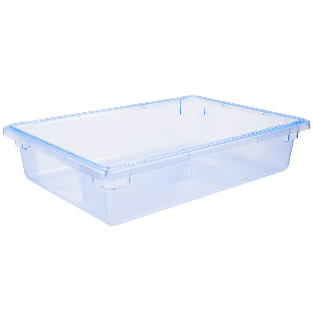 Carlisle 10621C14 StorPlus Blue Food Storage Box - 26" x 18" x 6"