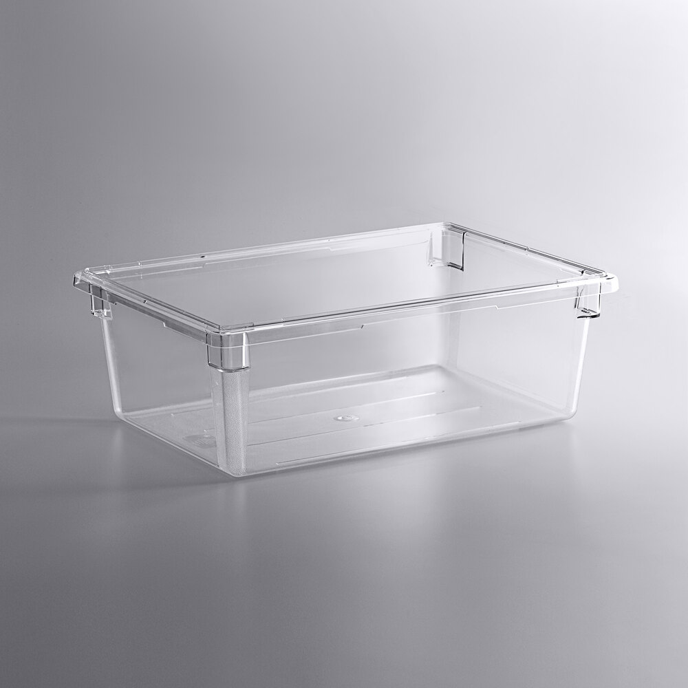 Cambro 18269CW135 Camwear® 26" x 18" x 9" Clear Polycarbonate Food ...