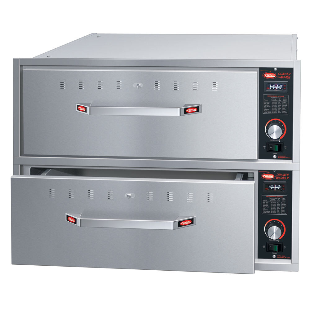Hatco HDW-2B Built-In Two Drawer Warmer - 240V, 900W