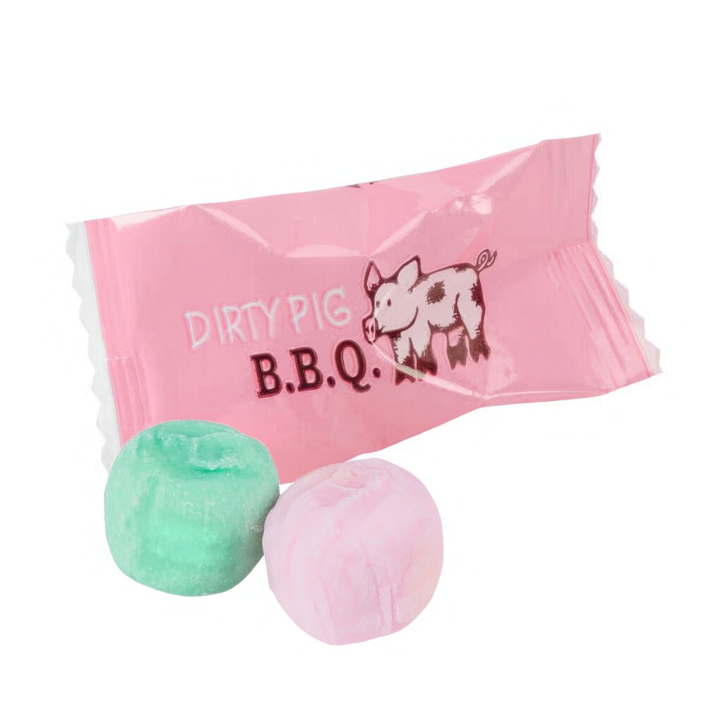 Customizable Assorted Pastel Buttermints with Clear Wrapper - 1,000/Case