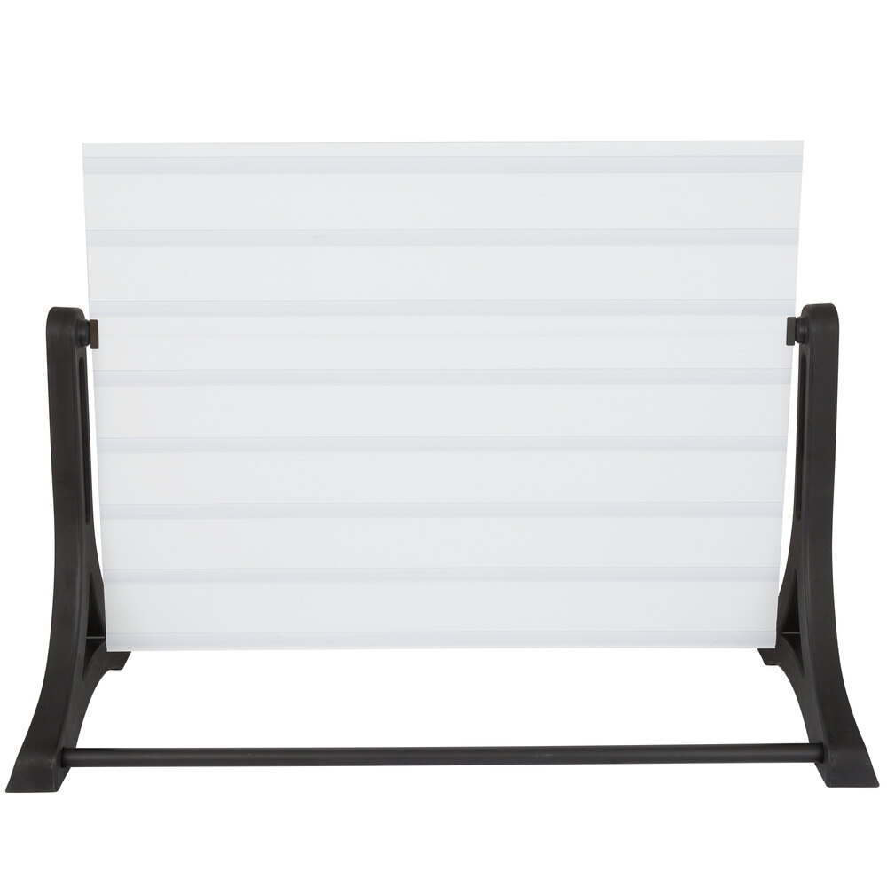 Aarco The Rocker Two Sided White Roadside Letterboard with Stand and ...