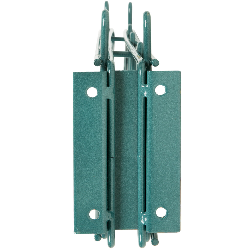 Regency 24" Deep Double Wall Mounting Bracket for Adjoining Green Epoxy Wire Shelving