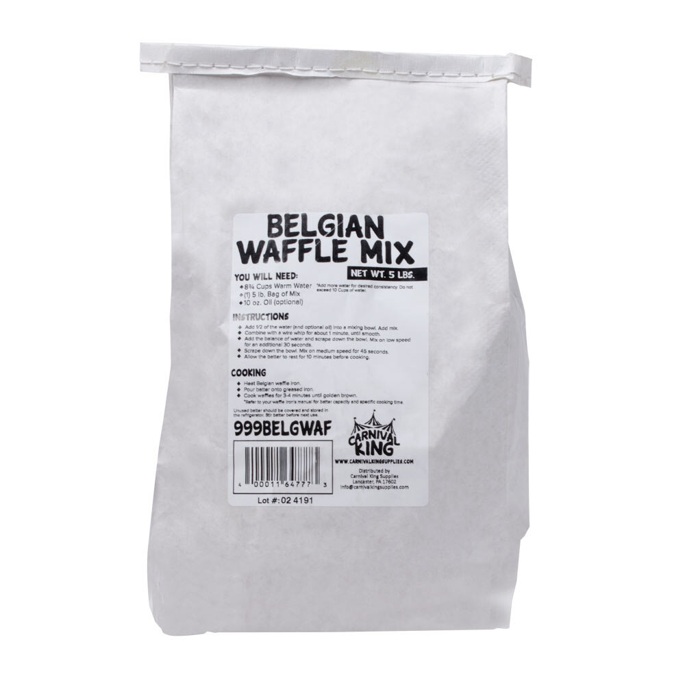Carnival King Belgian Waffle Mix