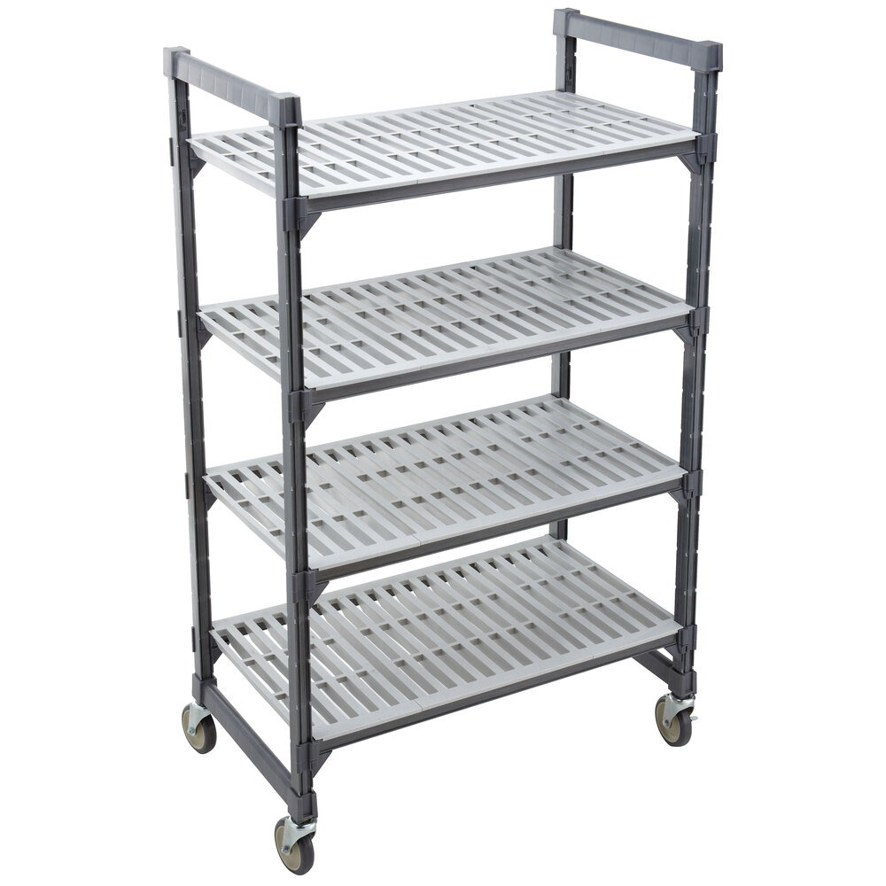 Cambro EMU243678V4580 Camshelving® Elements Premium Vented 4-Shelf ...