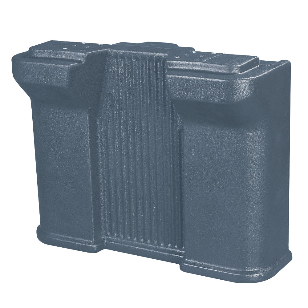 Carlisle 668759 Slate Blue Standard Food Bar Leg for "Six Star ...