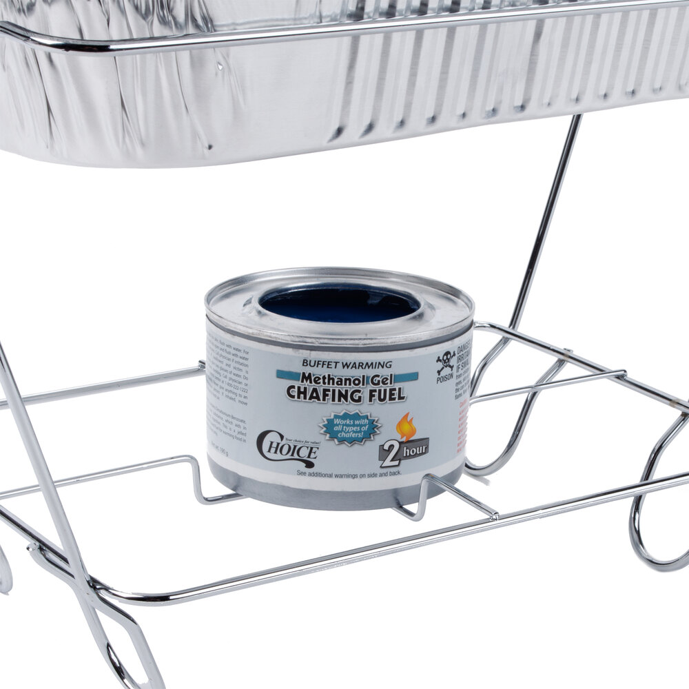 Choice 2 Hour Methanol Gel Chafing Dish Fuel - 72/Case