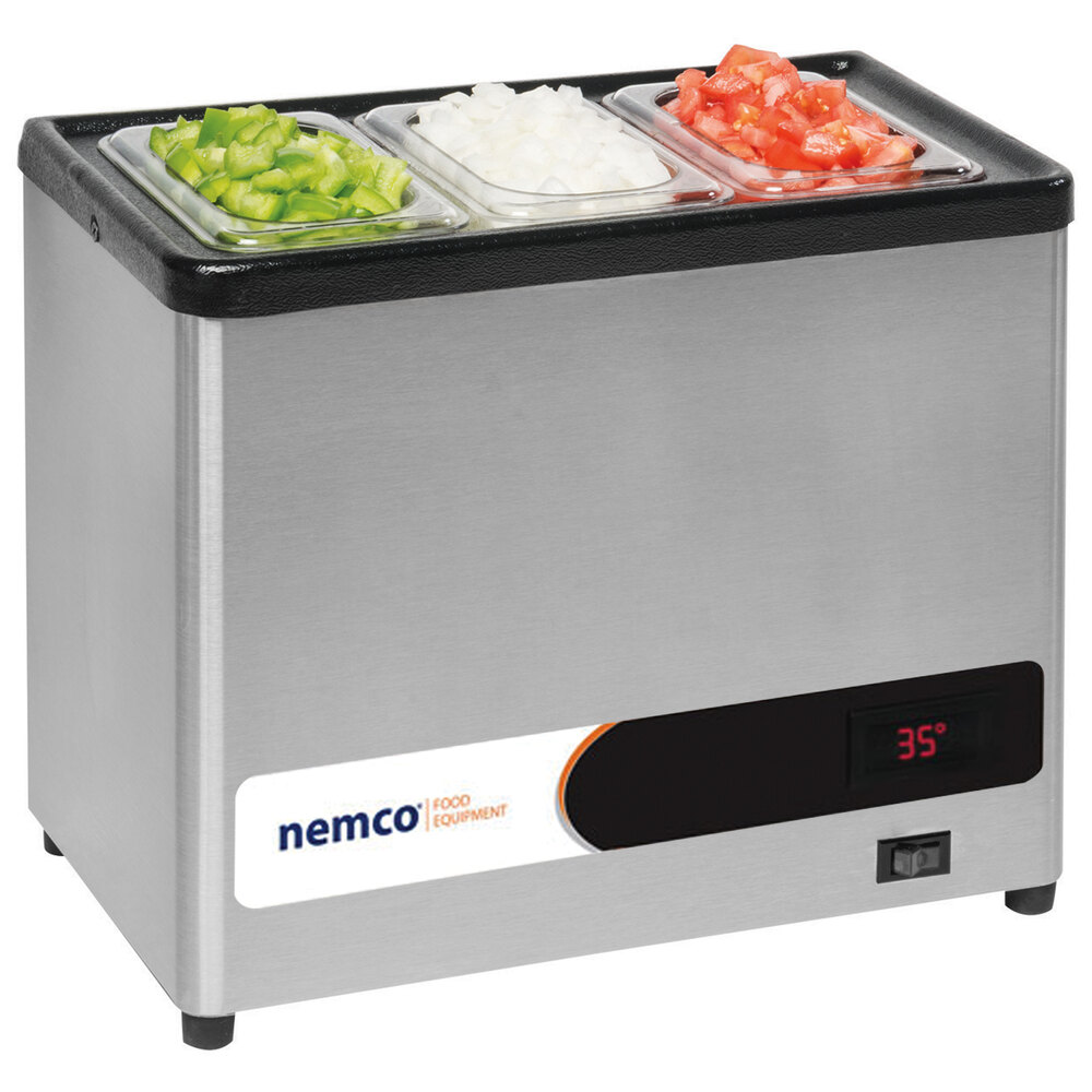 Nemco 9020 Countertop Cold Condiment Chiller - 120V
