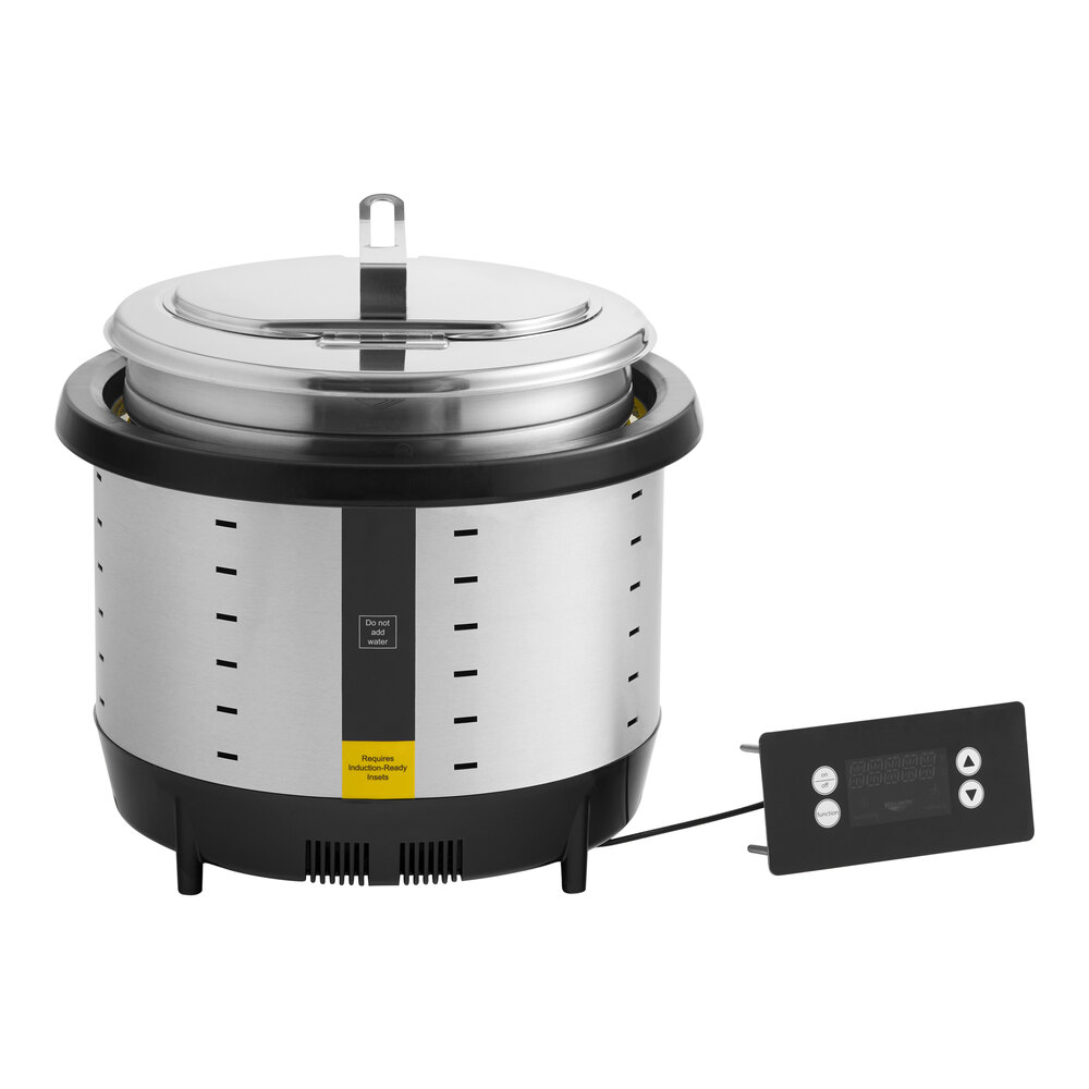 Vollrath 741101D Mirage® 11 Qt. Silver Drop-In Induction Rethermalizer ...