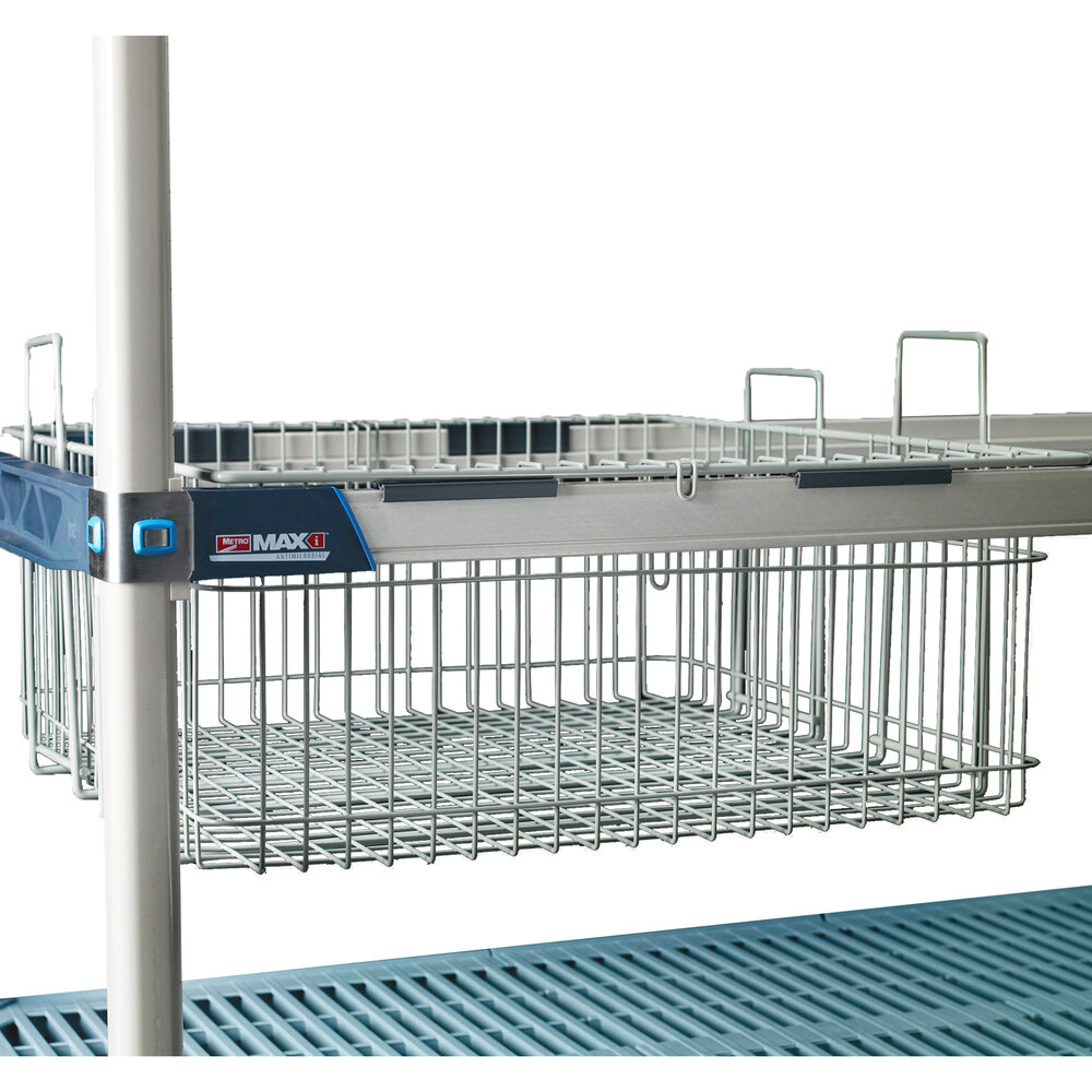 Metro MB2422XE 24" X 22" Wire Basket with Epoxy Coating for MetroMax iQ ...