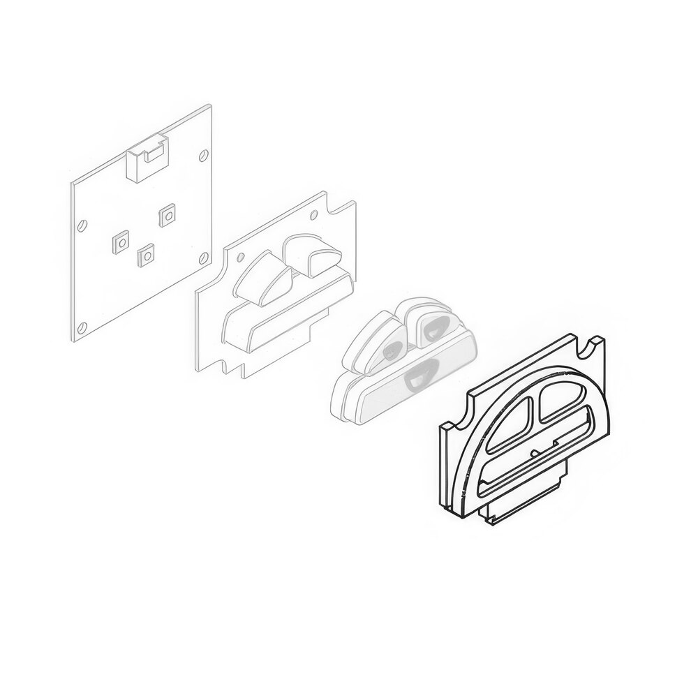 Bunn 36762.0002 Three Button Switch Housing for IMIX-3 PC Hot Beverage ...