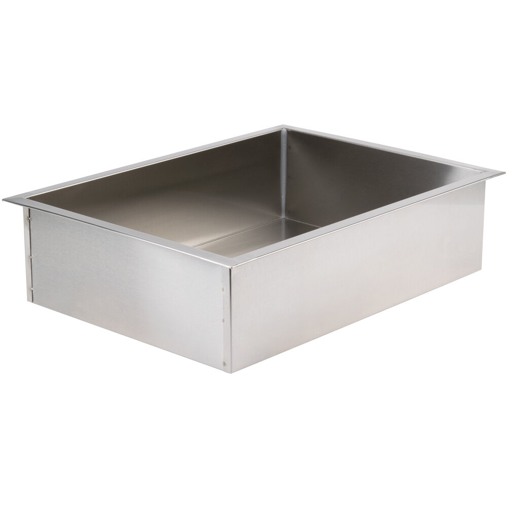 Steril-Sil E1-DDF-2V Stainless Steel Flush-Mount Drop-In Silverware ...