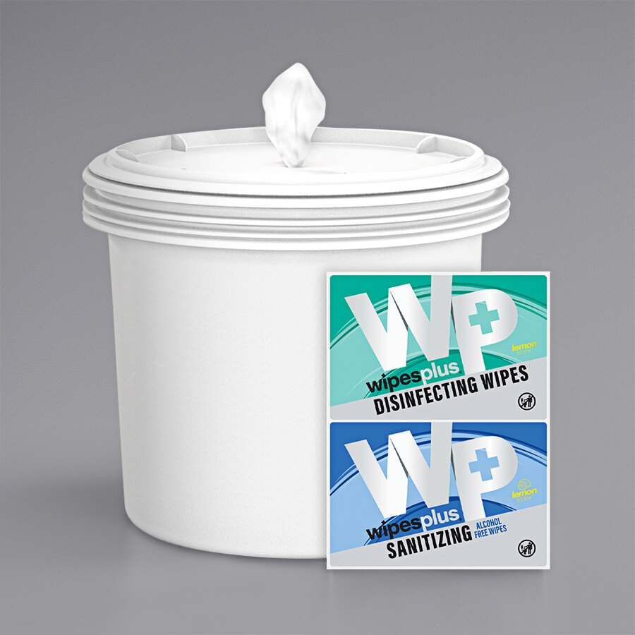 WipesPlus Empty Bucket for Disinfecting Wipes or Hand Sanitizing Wipes ...