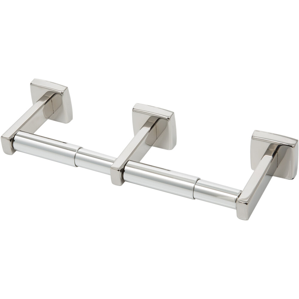 Bobrick B-686 Surface-Mounted Double Toilet Tissue Dispenser with ...