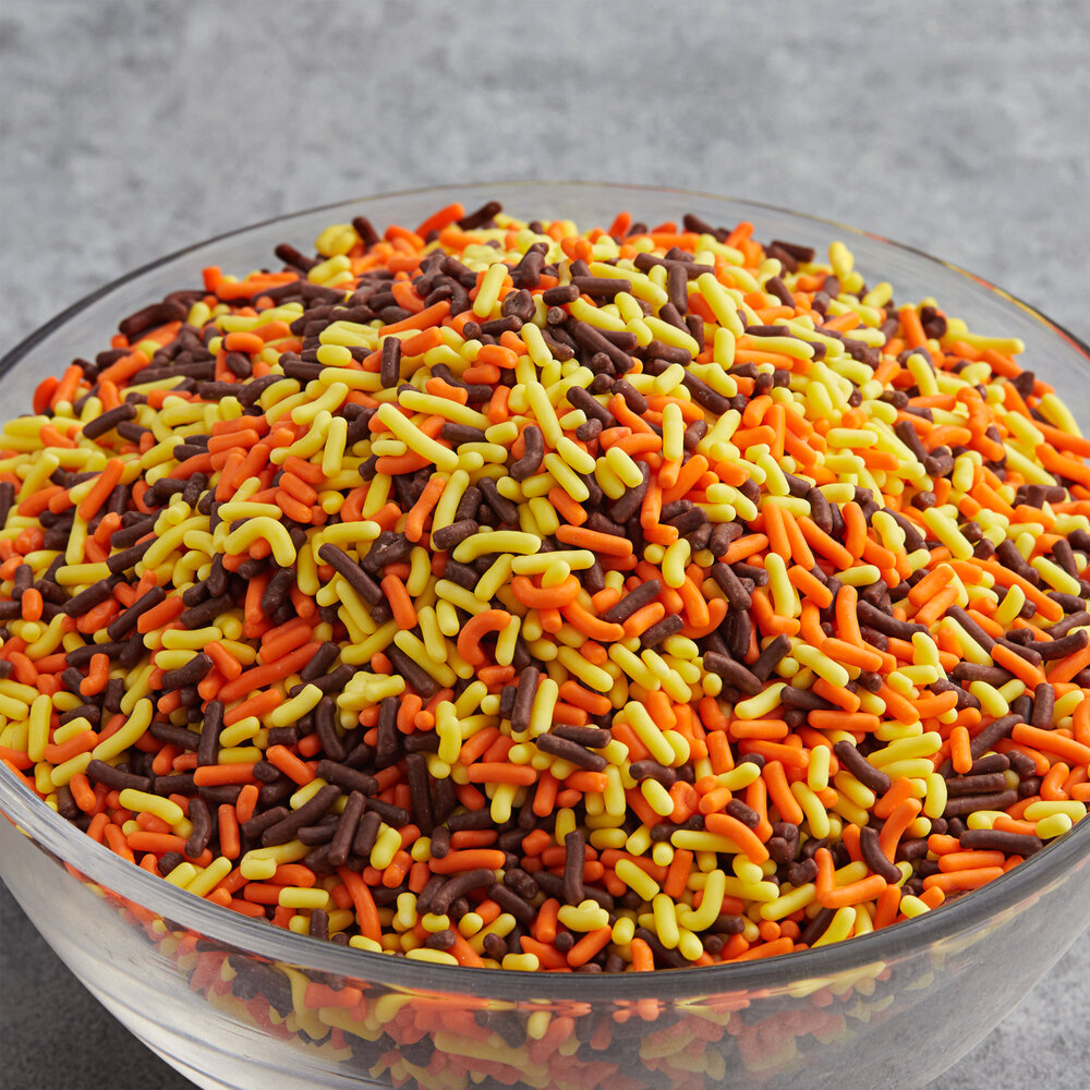 Fall Sprinkles in Bulk: For Halloween & Thanksgiving