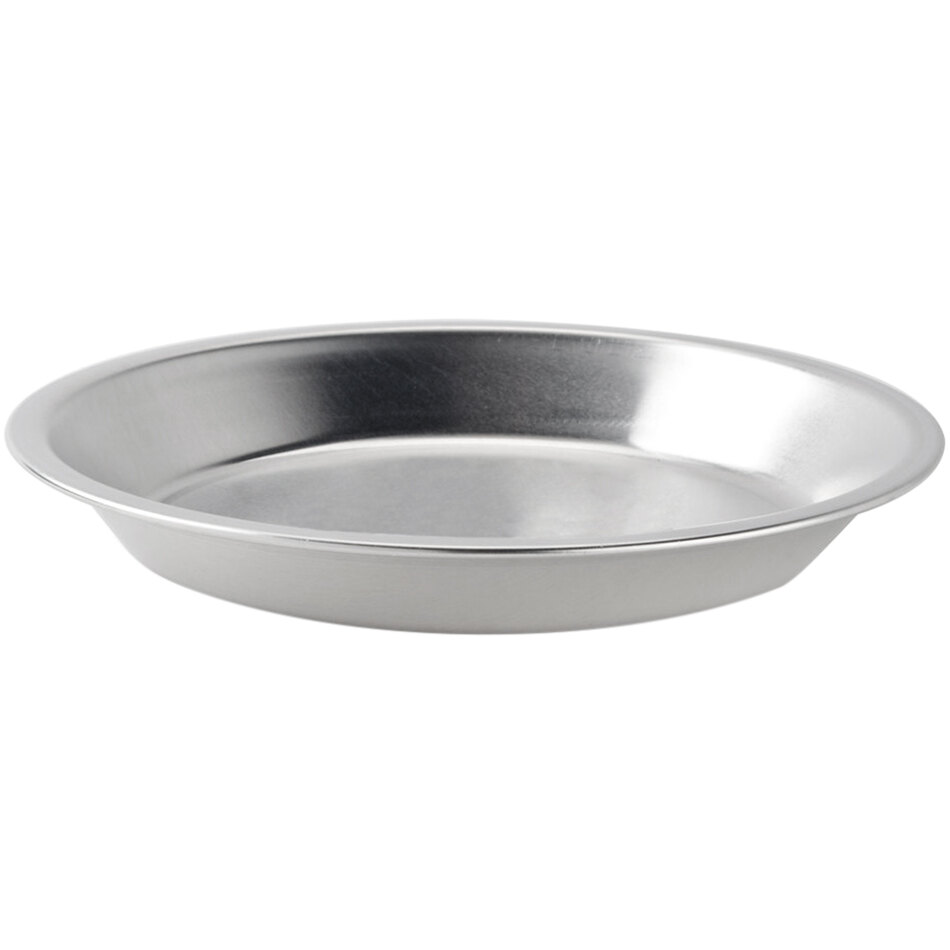 Vollrath 68089 Wear-Ever 9" x 1 1/4" Natural Finish 18 Gauge Aluminum ...