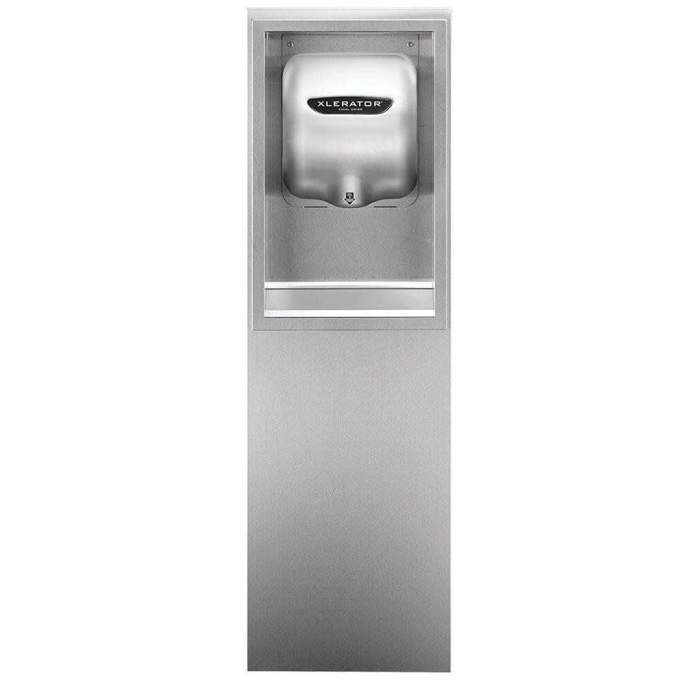 Excel 40575 XLERATOR® Hand Dryer Brushed Stainless Steel Customizable ...