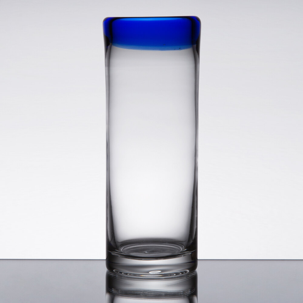 Libbey 92304 Aruba 16 oz. Customizable Zombie Glass with Cobalt Blue ...