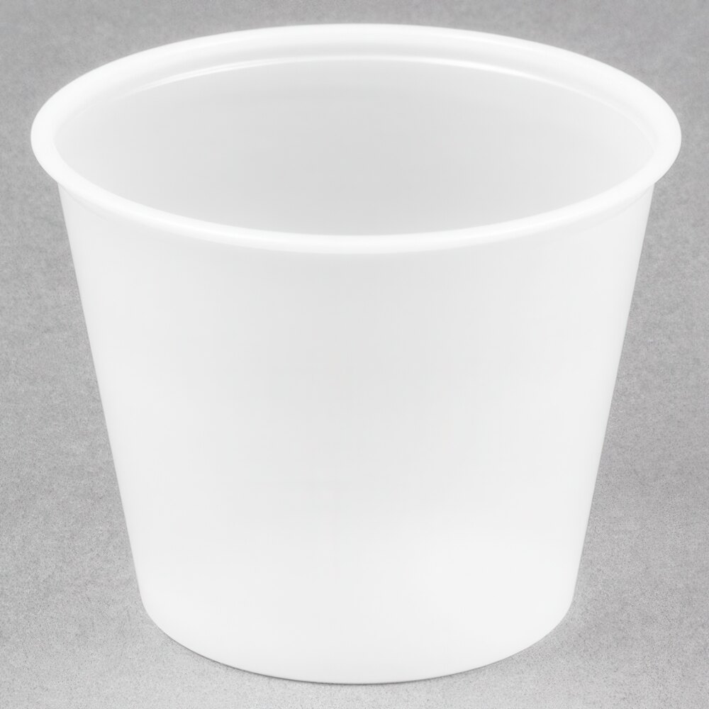 Solo P550N 5.5 oz. Translucent Polystyrene Souffle / Portion Cup ...