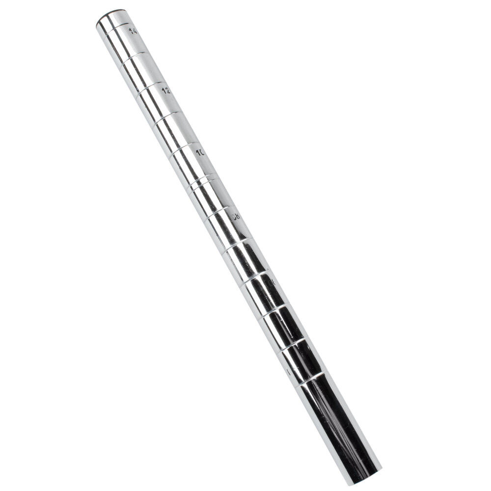 Regency 14" NSF Chrome Mobile Shelving Post