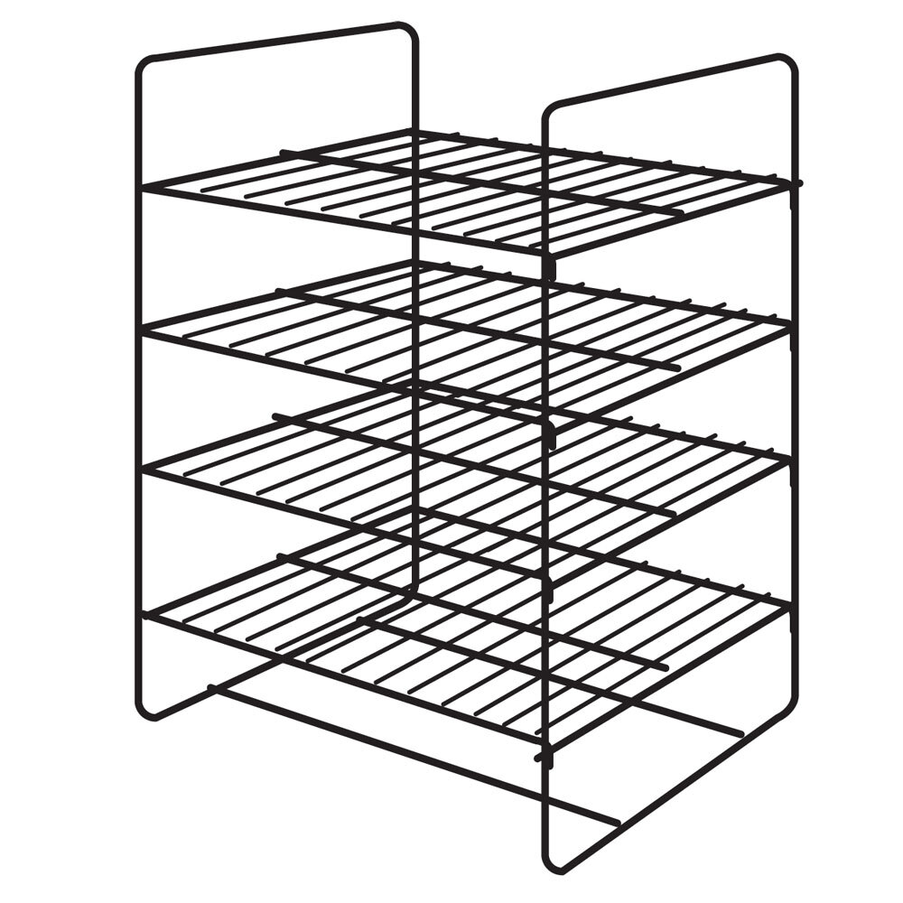 Hatco FDW4SMP 4 Shelf General Purpose Rack for Heated Merchandisers