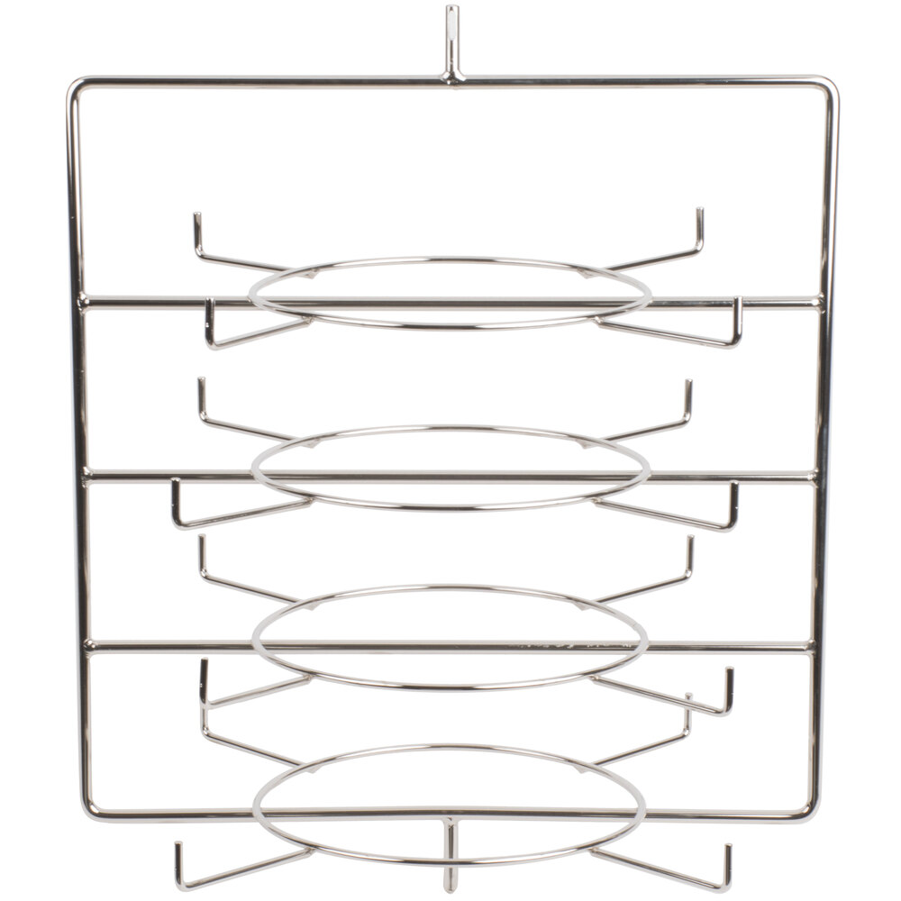 Hatco FSDT4TCR 4-Tier Circle Display Rack With Pizza Pan Retainers for ...