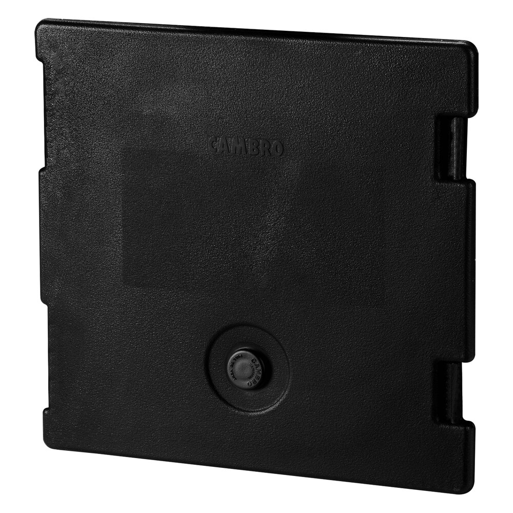 Cambro 6318110 Black Camcarrier® Replacement Door with Gasket and Vent Cap