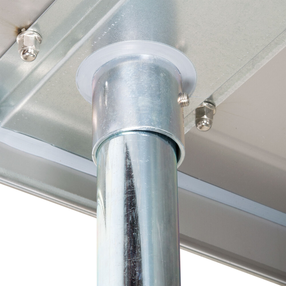 Regency 24" x 36" 16-Gauge Stainless Steel Equipment Stand with ...